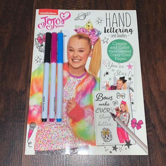 JoJo Siwa | Other | Jojo Siwa Hand Lettering And Doodles | Poshmark